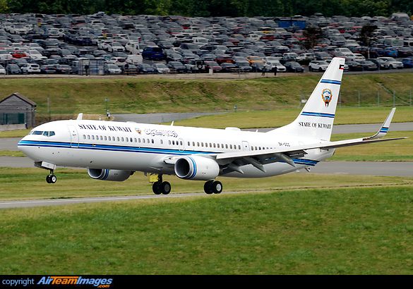 Boeing 737-9BQ/ER State of Kuwait 9K-GCC - AirTeamImages.com