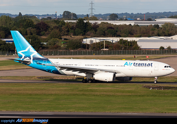 Airbus A330-243 Air Transat C-GUBF - AirTeamImages.com