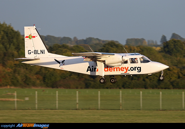 BN2B-26 Islander Air Alderney G-BLNI - AirTeamImages.com