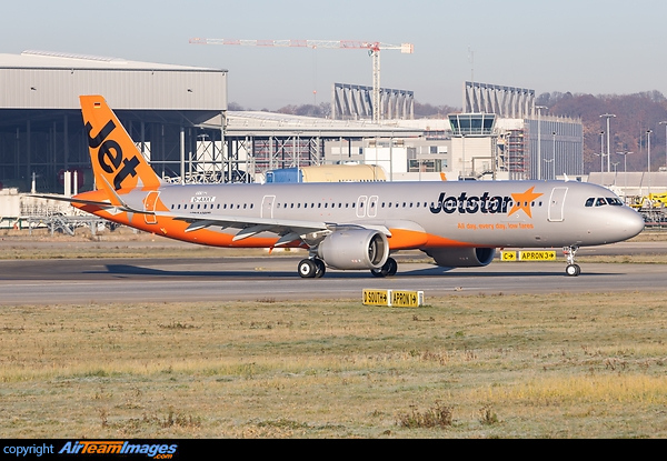 Airbus A321-251NX Jetstar Airways VH-OFP - AirTeamImages.com