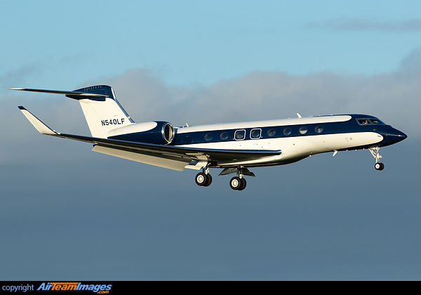 Gulfstream G650 Private N540LF - AirTeamImages.com
