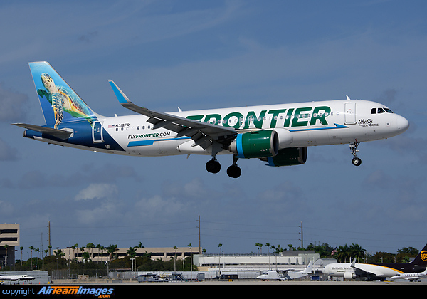 Airbus A320-251N Frontier Airlines N316FR - AirTeamImages.com