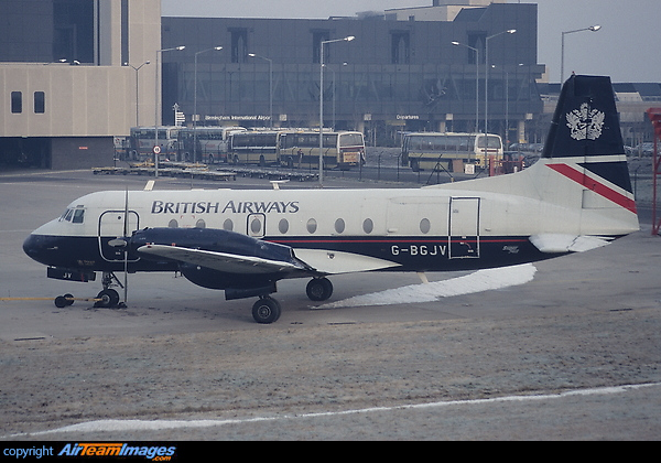 Hawker Siddeley HS.748 British Airways G-BGJV - AirTeamImages.com