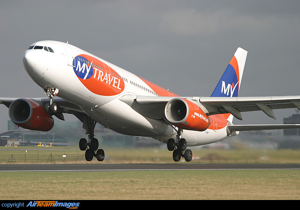 Airbus A330-243 MyTravel Airways G-OMYT - AirTeamImages.com