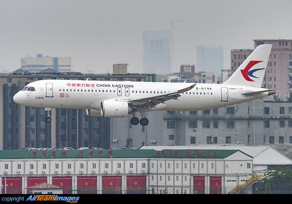 Comac C919 China Eastern Airlines B-919A - AirTeamImages.com