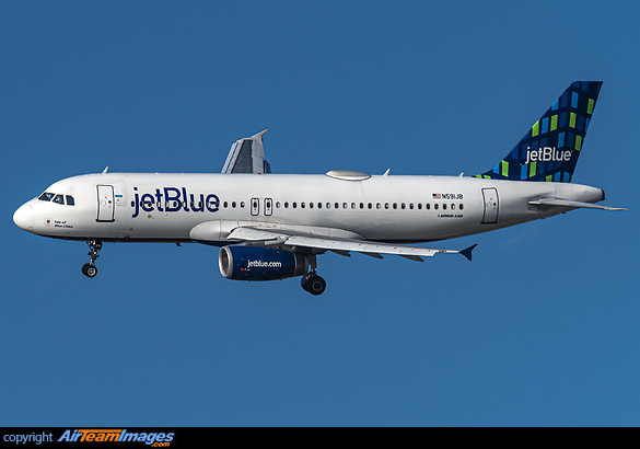 Airbus A320-232 JetBlue Airways N591JB - AirTeamImages.com