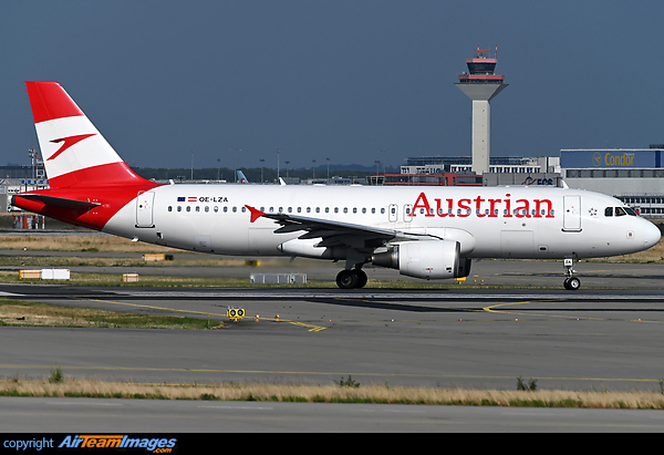 Airbus A320-214 Austrian Airlines OE-LZA - AirTeamImages.com