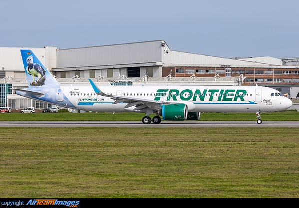 Airbus A321-271NX Frontier Airlines N619FR - AirTeamImages.com