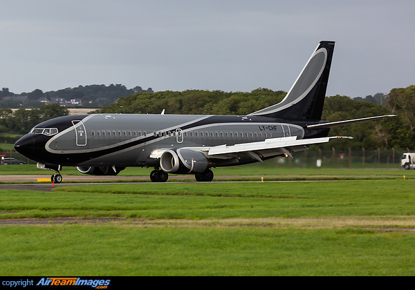 Boeing 737-31S KlasJet LY-CHF - AirTeamImages.com