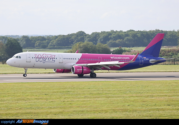 Airbus A321-231 Wizz Air UK G-WUKK - AirTeamImages.com