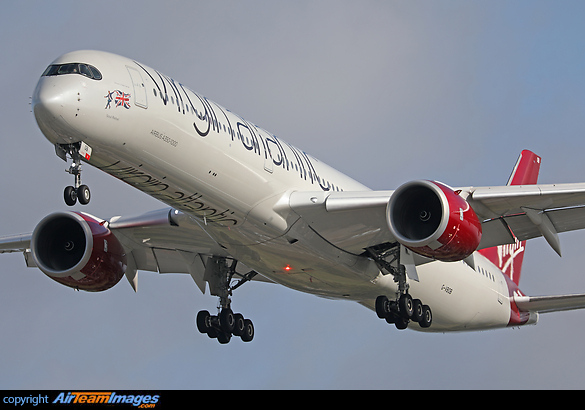 Airbus A350-1041 Virgin Atlantic Airways G-VBOB - AirTeamImages.com