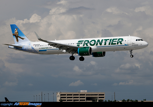Airbus A321-271NX Frontier Airlines N625FR - AirTeamImages.com
