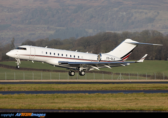 Bombardier Global 5000 NetJets Europe CS-GLZ - AirTeamImages.com