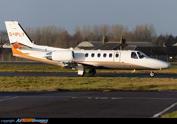Cessna 550B Citation Bravo Private G-IPLY - AirTeamImages.com