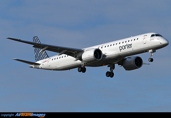 Embraer ERJ-195-E-2 Porter Airlines C-GKQR - AirTeamImages.com