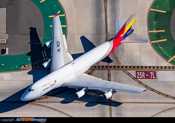 Boeing 747-48E(BDSF) Asiana Cargo HL7421 - AirTeamImages.com