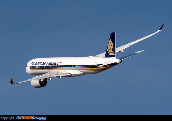 Airbus A350-941 Singapore Airlines 9V-SMR - AirTeamImages.com