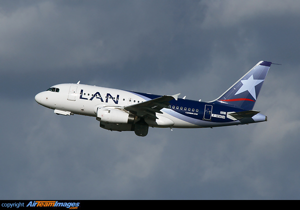 Airbus A318-122 LAN Airlines CC-CVA - AirTeamImages.com