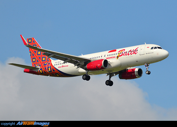 Airbus A320-232 Batik Air PK-BLB - AirTeamImages.com