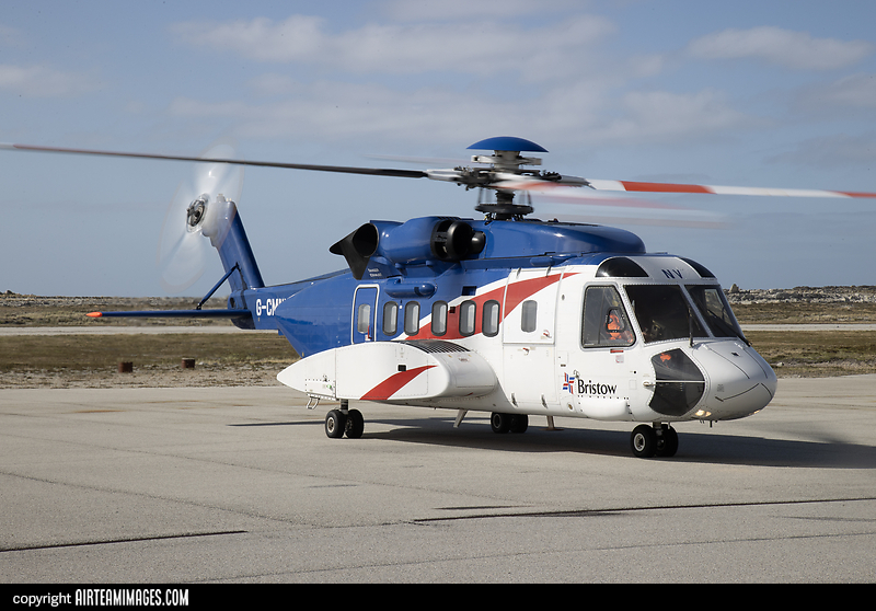 Sikorsky S-92 Helibus Bristow Helicopters G-CMNV - AirTeamImages.com