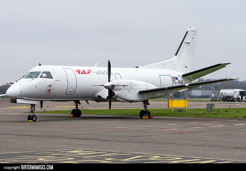 Saab 340B(F) RAF-Avia YL-RAE - AirTeamImages.com