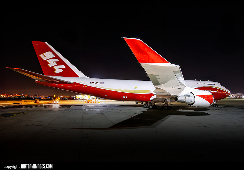 Boeing 747-446(BCF) Global Super Tanker Services N744ST - AirTeamImages.com