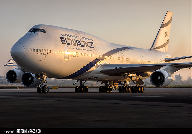 Boeing 747-458 El Al 4X-ELC - AirTeamImages.com