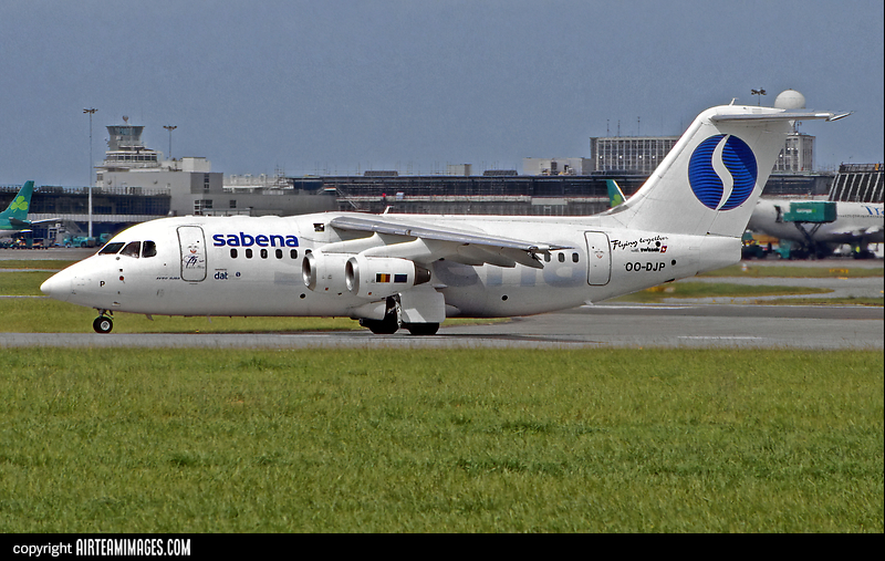 British Aerospace Avro RJ85 SABENA OO-DJP - AirTeamImages.com