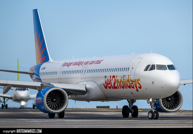 Airbus A321-251NX Jet2 G-SUNB - AirTeamImages.com
