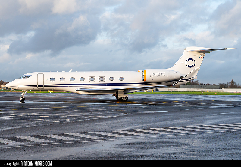 Gulfstream G650 Ineos Aviation M-OVIE - AirTeamImages.com