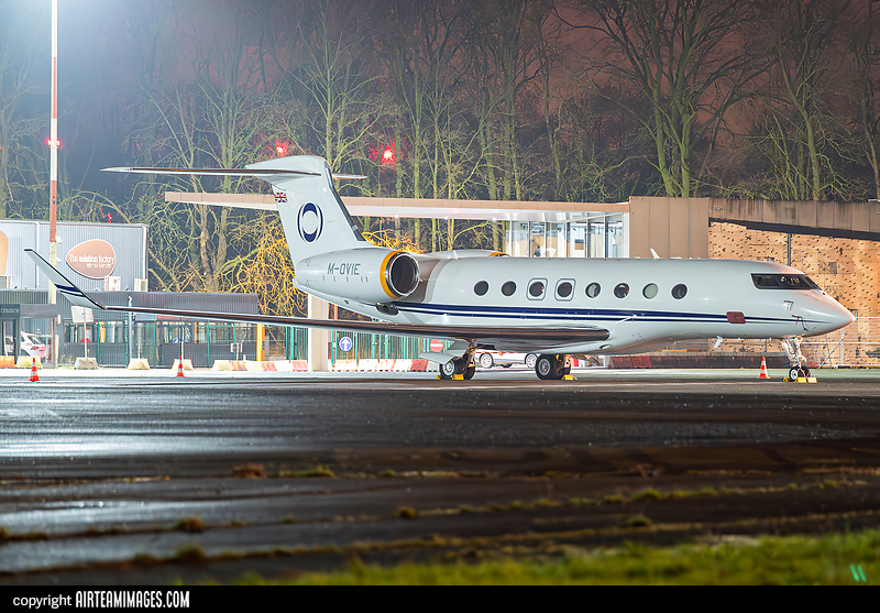 Gulfstream G650 Ineos Aviation M-OVIE - AirTeamImages.com