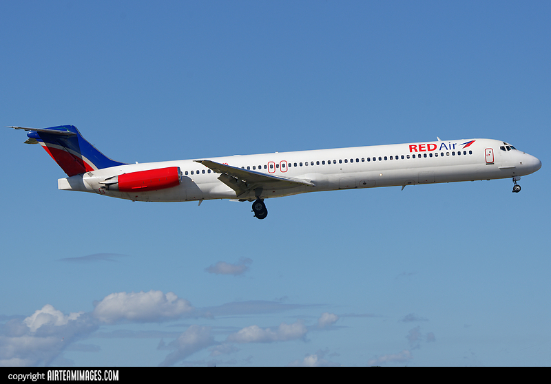 McDonnell Douglas MD-82 Red Air HI1069 - AirTeamImages.com