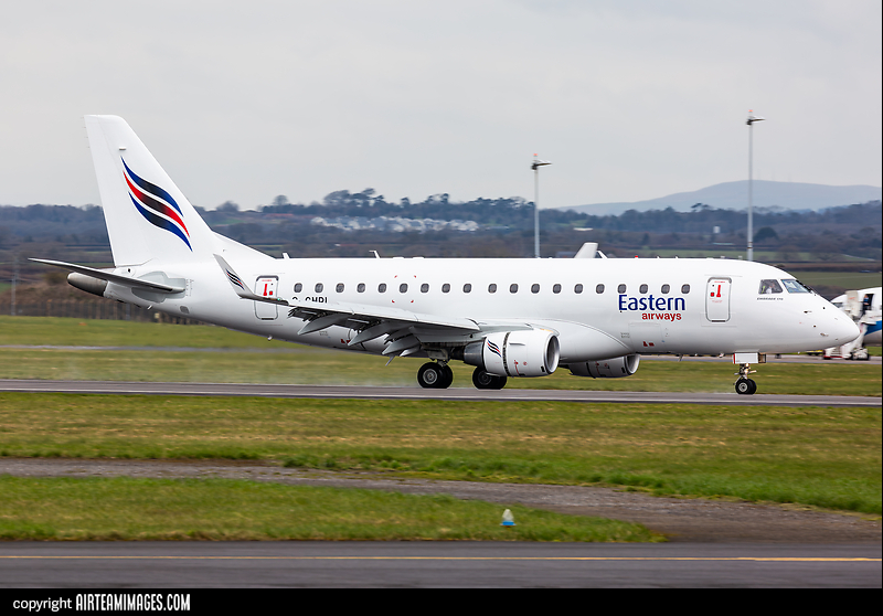 Embraer ERJ-170LR Eastern Airways G-CMPI - AirTeamImages.com