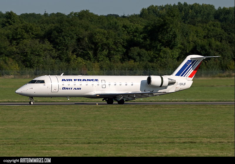 Bombardier CRJ-100ER Air France (Brit Air) F-GRJF - AirTeamImages.com