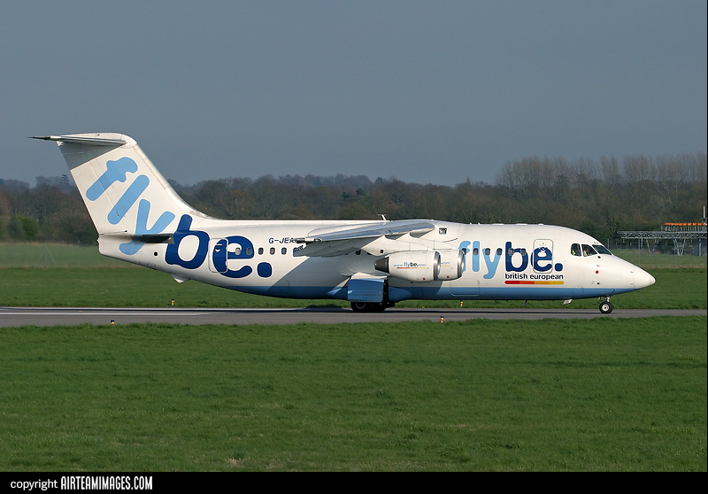 British Aerospace 146-200 Flybe (2002-2020) G-JEAJ - AirTeamImages.com