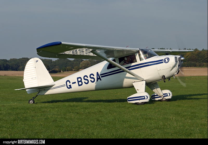 Luscombe 8E Silvaire Deluxe Private G-BSSA - AirTeamImages.com
