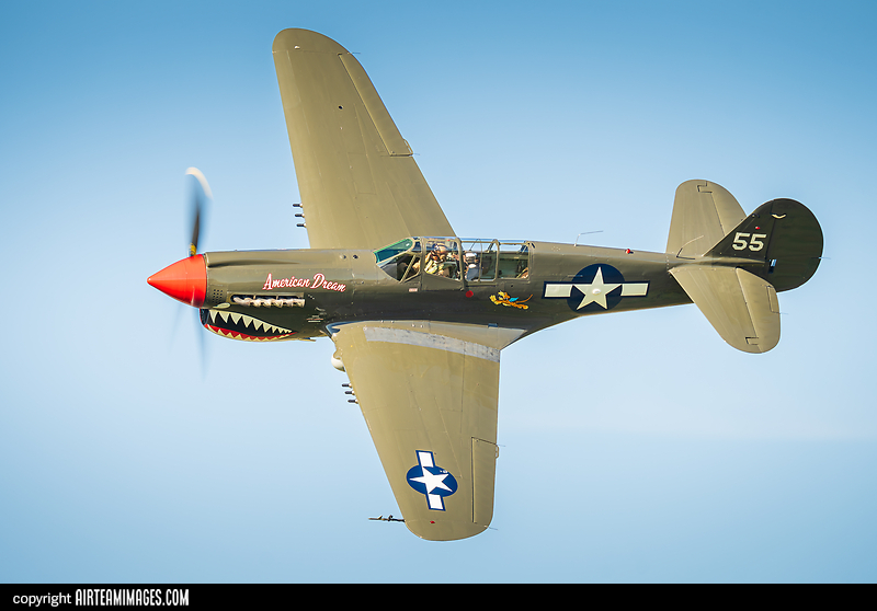 Curtiss P-40N Warhawk USA - US Army Air Forces NL977WH - AirTeamImages.com