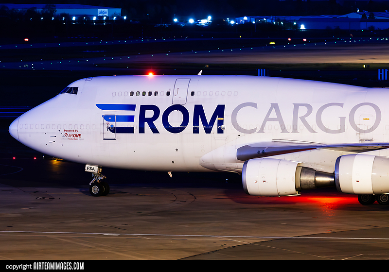 Boeing 747-4D7(BCF) Rom Cargo Airlines YR-FSA - AirTeamImages.com