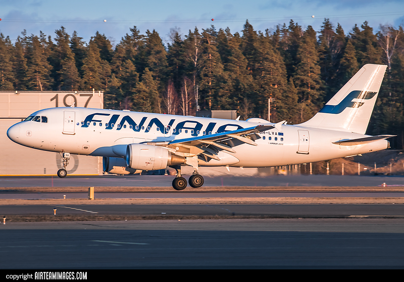 Airbus A319-112 Finnair OH-LVA - AirTeamImages.com