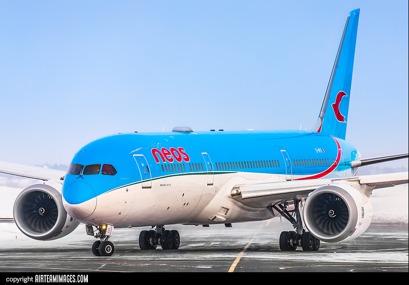 Boeing 787-9 Dreamliner Neos EI-NYE - AirTeamImages.com