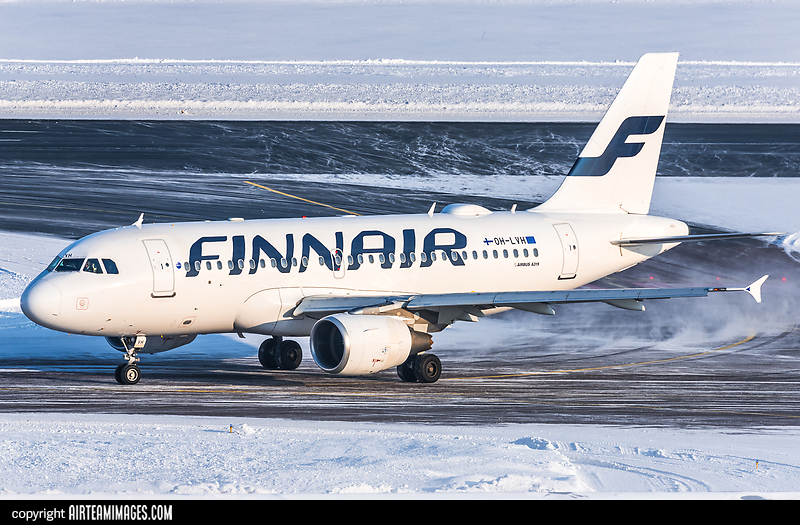 Airbus A319-112 Finnair OH-LVH - AirTeamImages.com