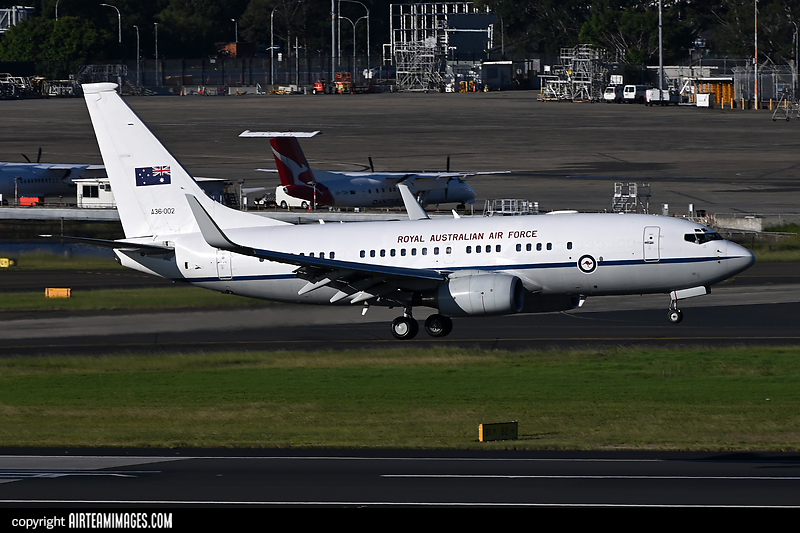Boeing Business Jet BBJ Australia - Air Force A36-002 - AirTeamImages.com