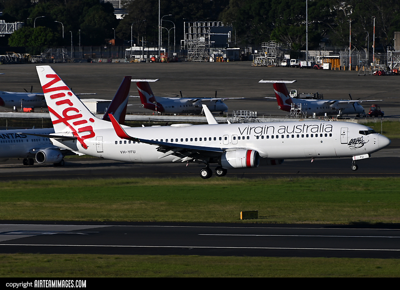 Boeing 737-8FE Virgin Australia Airlines VH-YFU - AirTeamImages.com
