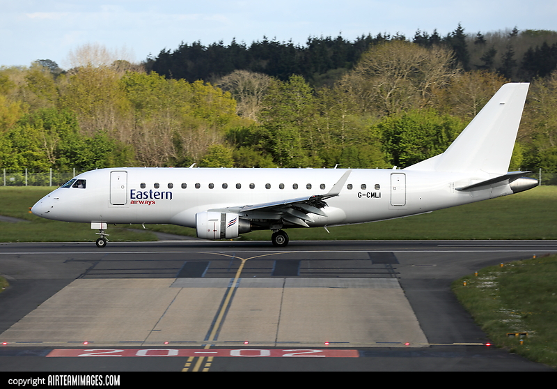 Embraer ERJ-170LR Eastern Airways G-CMLI - AirTeamImages.com