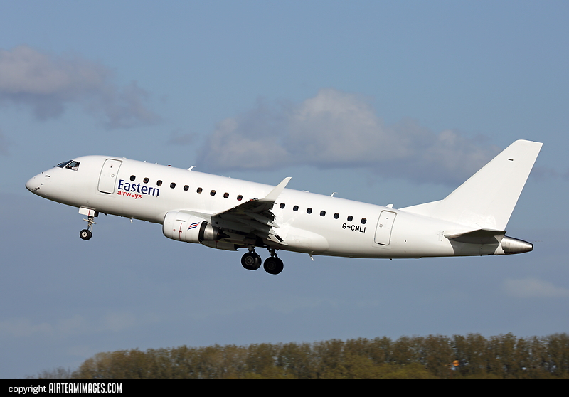 Embraer ERJ-170LR Eastern Airways G-CMLI - AirTeamImages.com