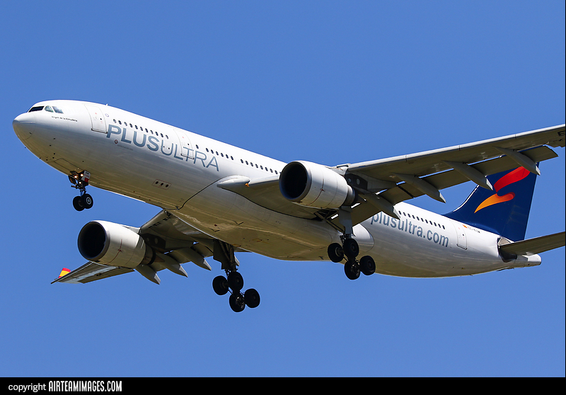 Airbus A330-202 Plus Ultra Lineas Aereas EC-KOM - AirTeamImages.com
