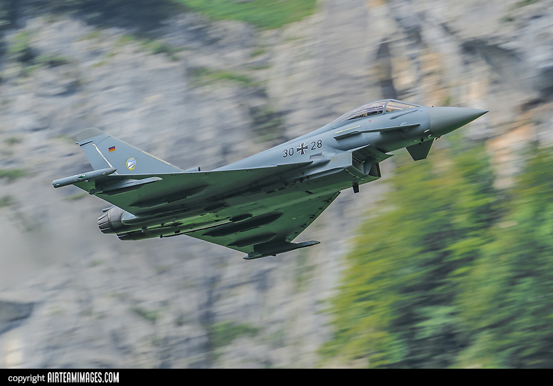 Eurofighter Typhoon EF2000 Germany - German Air Force 30+28 ...