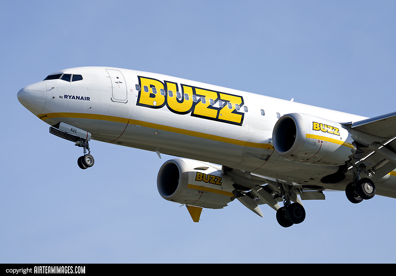 Boeing 737-8-200 MAX Buzz (Ryanair) SP-RZC - AirTeamImages.com
