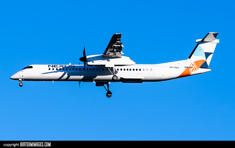 Bombardier Dash 8-402Q Nexus Airlines VH-8XS - AirTeamImages.com