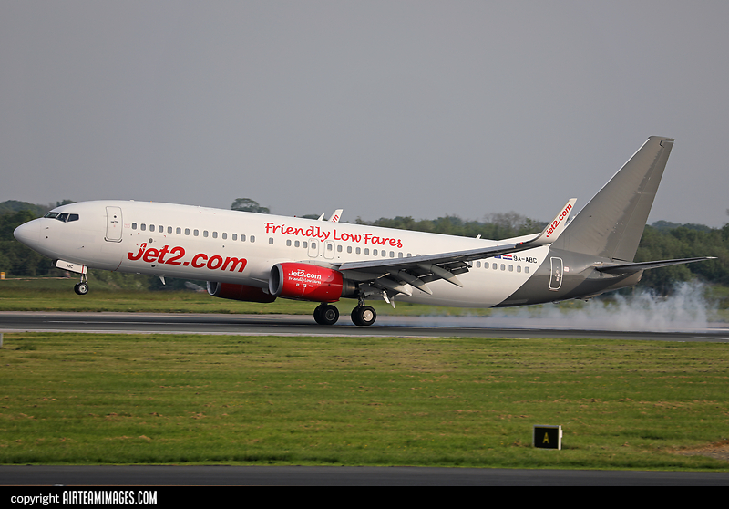 Boeing 737-8Q8 Jet2 9A-ABC - AirTeamImages.com